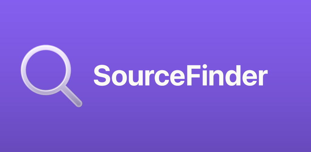 SourceFinder — Find video sources
